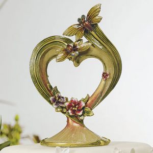 Ornamental Dragon Fly With Jewels Cake Topper - JustCakeToppers.com
