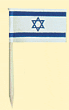 Israeli Flag - JustCakeToppers.com