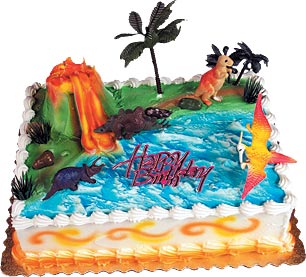 Cakeasaurus Rex Cake Kits - JustCakeToppers.com