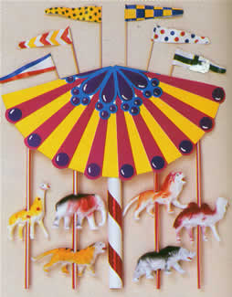 Jungle Carousel Set - JustCakeToppers.com