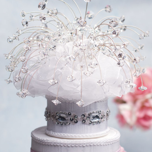 Crystal Cake Toppers - Wedding Cake Toppers | Birthday Cake Toppers ...